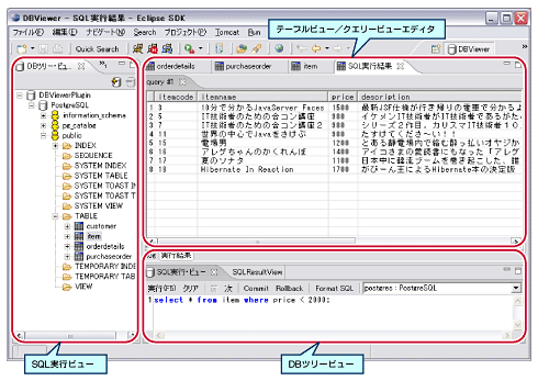 データベースの利用に便利なEclipseプラグイン：CoolなEclipseプラグイン（9）（3/3 ページ） - ＠IT
