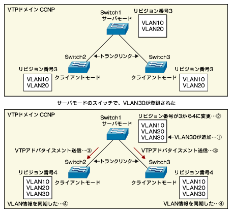 VTPの基礎を学習する：CCNP対策講座 SWITCH編（2）（1/2 ページ） - ＠IT