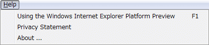 Internet Explorer 10 Platform Preview 1レビュー：特集：IE10（プレビュー版）概説（前編）（2/2 ...