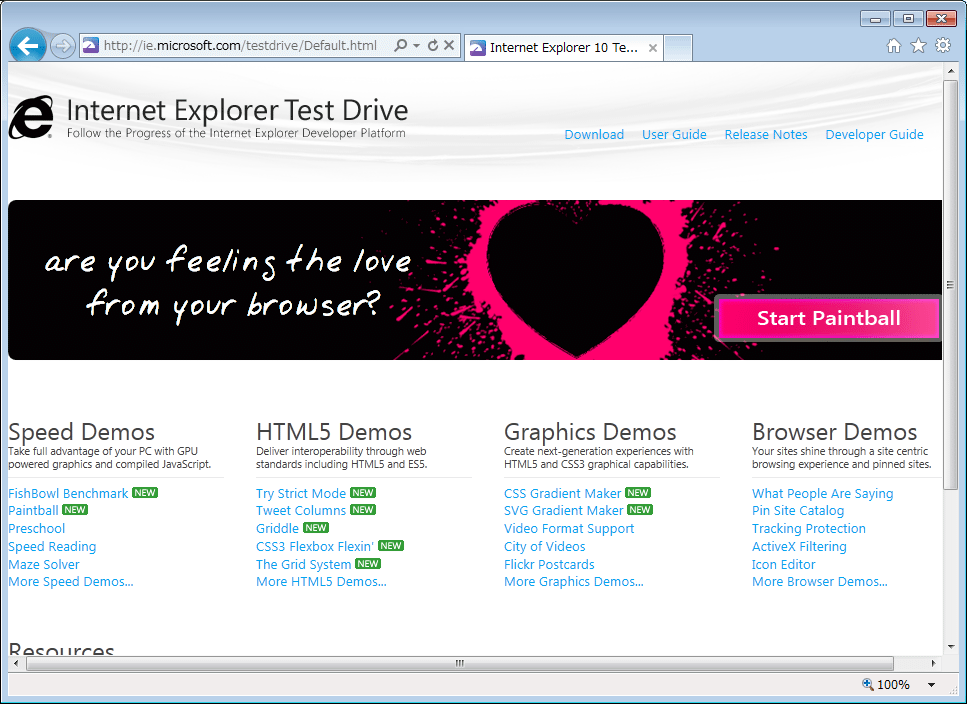 Internet Explorer 10 Platform Preview 1レビュー：特集：IE10（プレビュー版）概説（前編）（1/2 ...