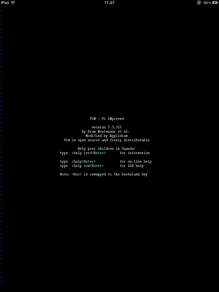 iOSで使えるVimが登場！ その姿に迫る：いまさら聞けないVim（10）（1/3 ページ） - ＠IT