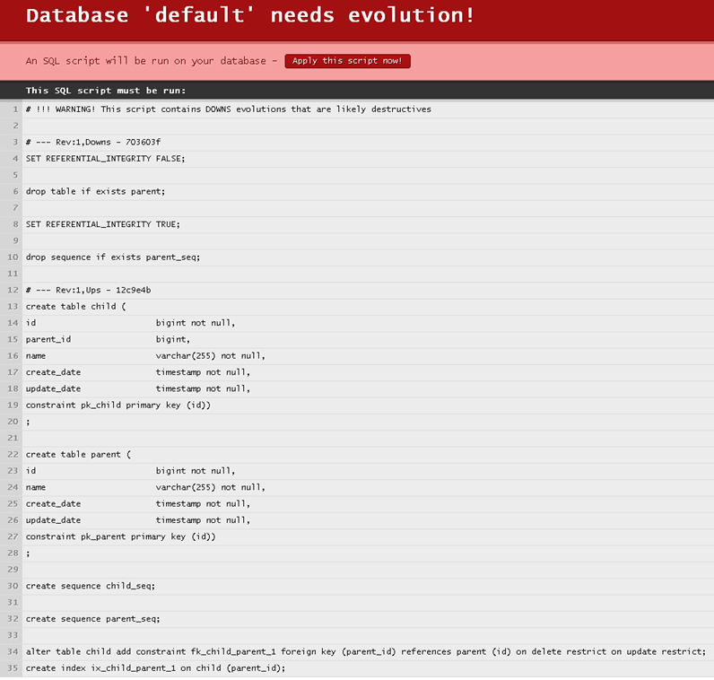 Play frameworkのDB操作を楽にするEBeanの基礎知識：Javaの常識を変えるPlay framework入門（2）（2/3 ページ） - ＠IT
