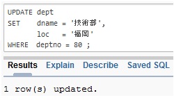SQLでデータを操作するときの文法（INSERT／UPDATE／DELETE）：Webブラウザで気軽に学ぶ実践SQL講座（13）（2/2 ページ） - ＠IT