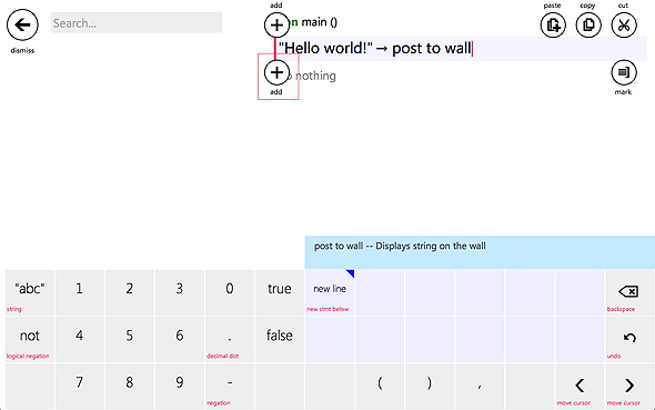 タッチでHTML5アプリが作れるTouchDevelop超入門：iPad上でアプリ開発は、どこまでできるのか（1）（2/4 ページ） - ＠IT