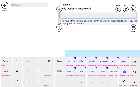 タッチでHTML5アプリが作れるTouchDevelop超入門：iPad上でアプリ開発は、どこまでできるのか（1）（2/4 ページ） - ＠IT