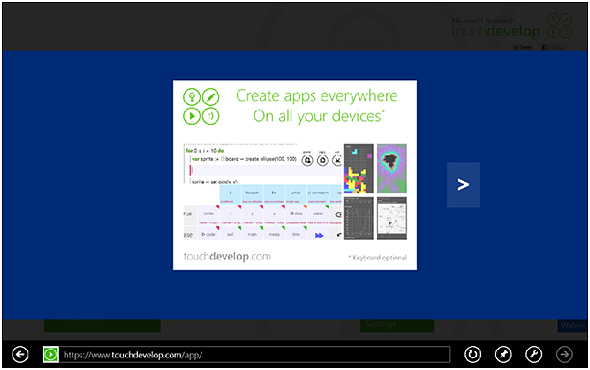 タッチでHTML5アプリが作れるTouchDevelop超入門：iPad上でアプリ開発は、どこまでできるのか（1）（1/4 ページ） - ＠IT