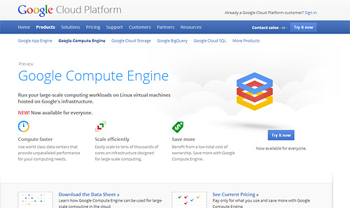 「Google Compute Engine」を一般公開、料金は分単位に：Google App EngineではPHPをサポート - ＠IT