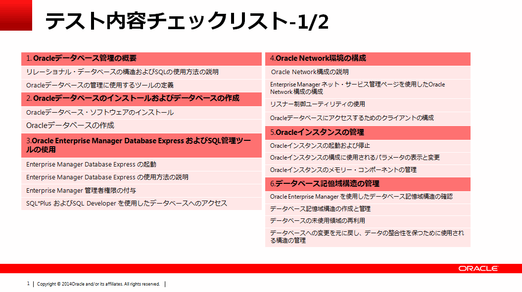 ORACLE MASTER Bronze Oracle Database 12c 「Bronze DBA」試験ポイント解説編：Oracle Master 12cの攻め方（3）（1/3 ページ ...