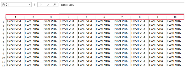 セルのマクロが作りやすくなるExcelの「R1C1参照形式」：VBA／マクロ便利Tips - ＠IT