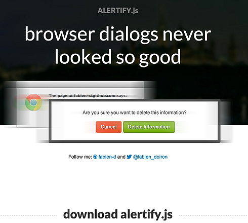 Webデザイン初心者でも手軽に使えるダイアログ／通知ライブラリALERTIFY.js：HTML5アプリ作ろうぜ！（12）（1/2 ページ） - ＠IT