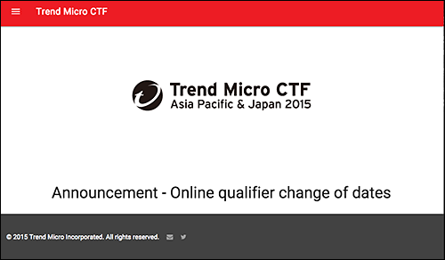 トレンドマイクロがCTF開催、優勝者にはHITCON CTF参加権も：標的型攻撃やIoTに関する問題も用意、スキル磨く「一つの機会に」 - ＠IT