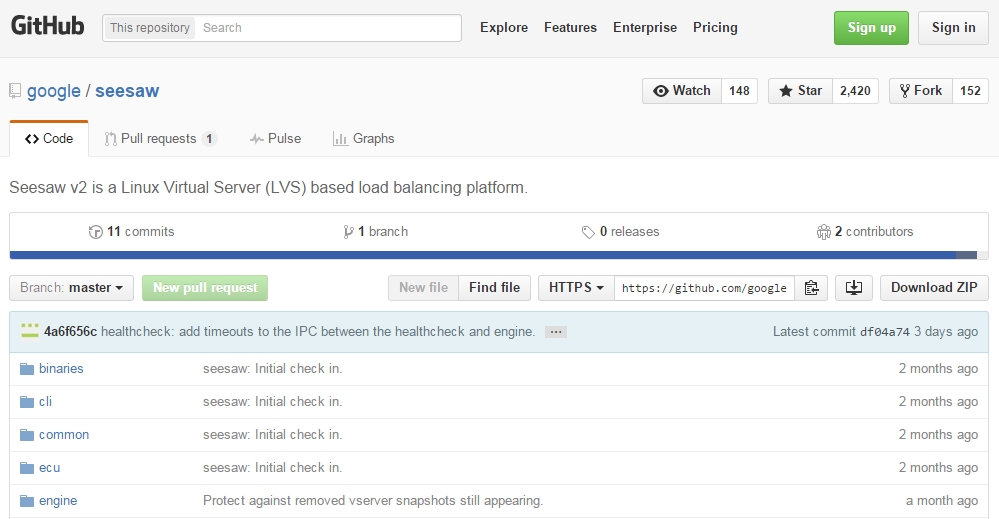 グーグルがロードバランサー「Seesaw」をGitHubで公開：自社データセンターに必要な機能を盛り込む - ＠IT