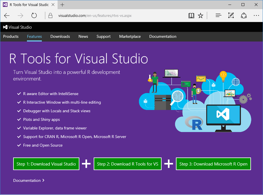 R Tools for Visual Studioを使ってみよう：特集：RTVSで始めるRプログラミング（1/3 ページ） - ＠IT