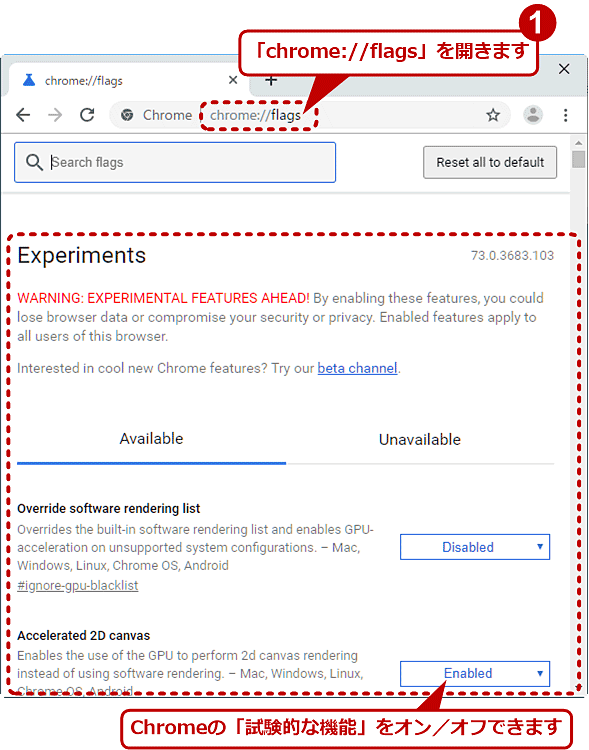 【Google Chrome】「特別なURL」でトラシューや開発、管理に便利な機能を呼び出す（一覧あり）：Google Chrome完全ガイド ...