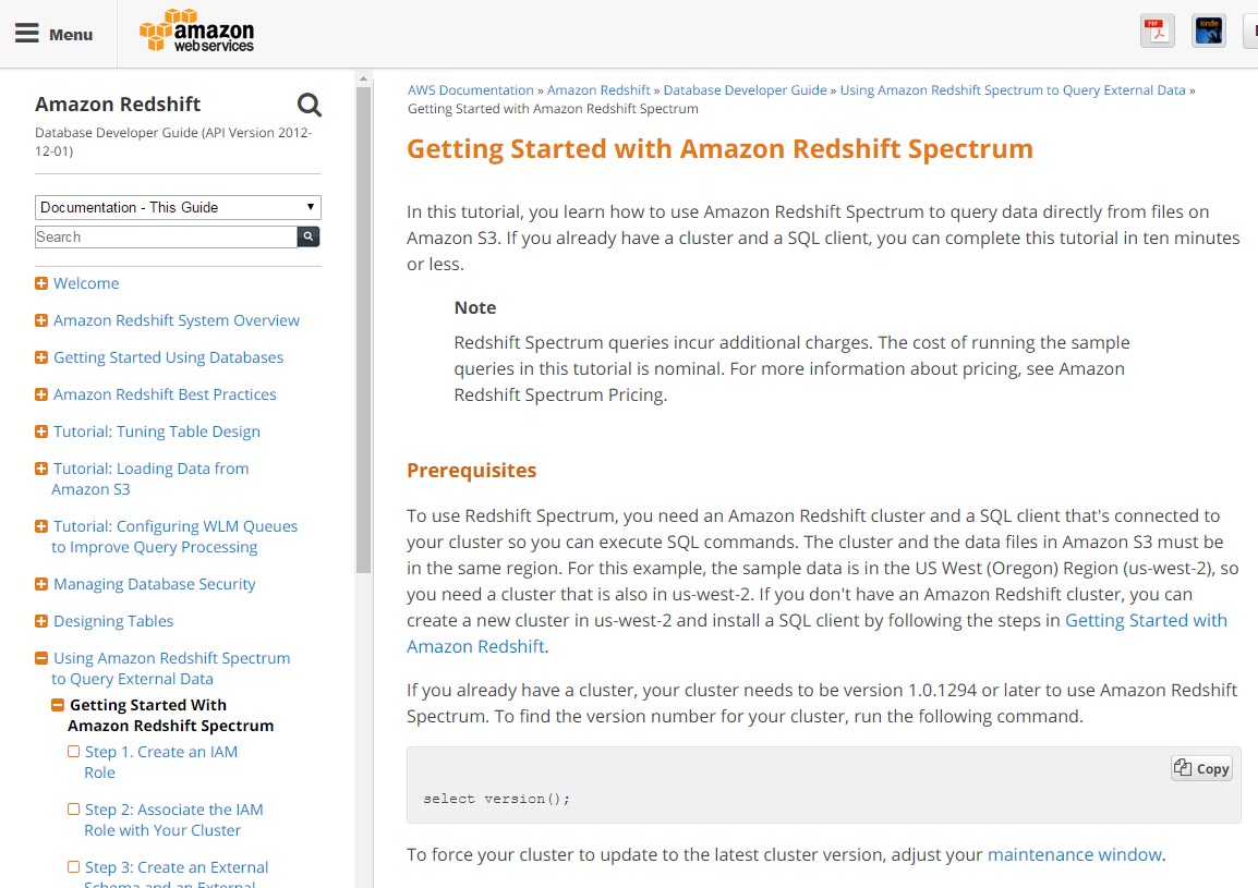 AWS、S3内のデータへ直接クエリを投げられる「Amazon Redshift Spectrum」を発表：分析データ規模をエクサバイトにまで ...