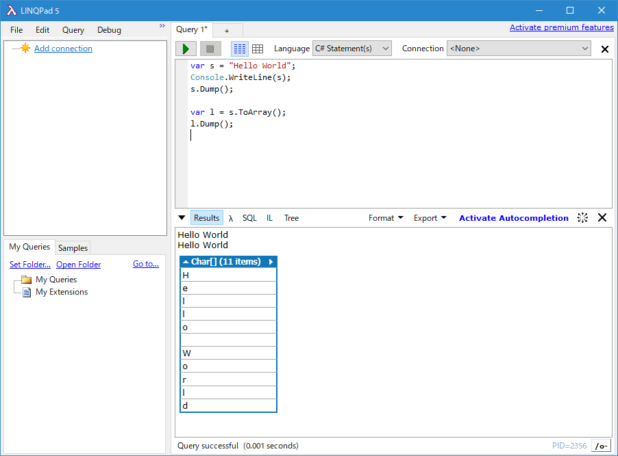LINQPad：Dev Basics／Keyword - ＠IT