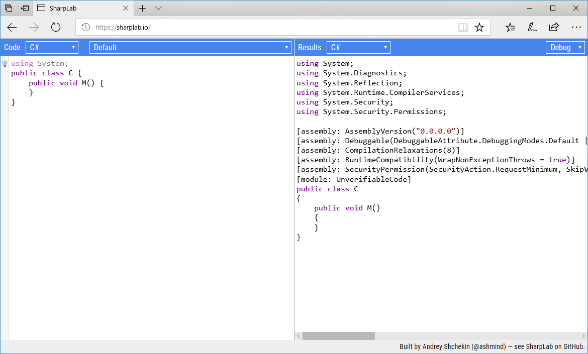SharpLab：Dev Basics／Keyword - ＠IT