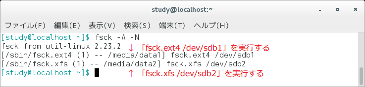 【fsck】コマンド――ファイルシステムを検査、修復する：Linux基本コマンドTips（191） - ＠IT