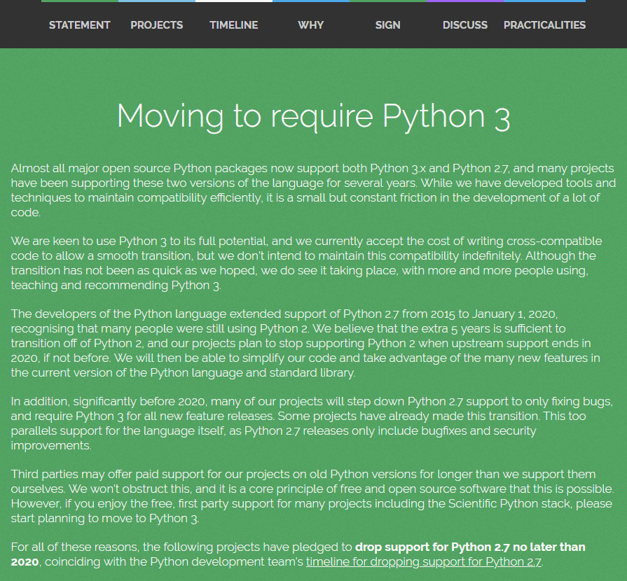 Python 2系終了のタイムリミット迫る。早く「3系」に切り替えよう：気になるニュース＆ネット記事 - ＠IT