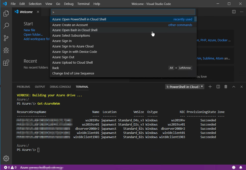 Azure Cloud ShellをローカルのVisual Studio Code／Windows Terminalに統合する方法 ...