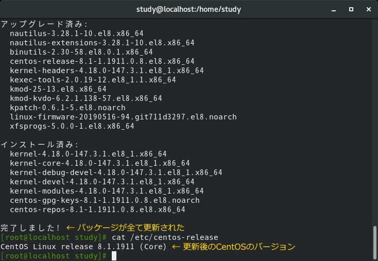 dnf 】コマンド（応用編その8）――パッケージを更新する：Linux基本コマンドTips（376） - ＠IT
