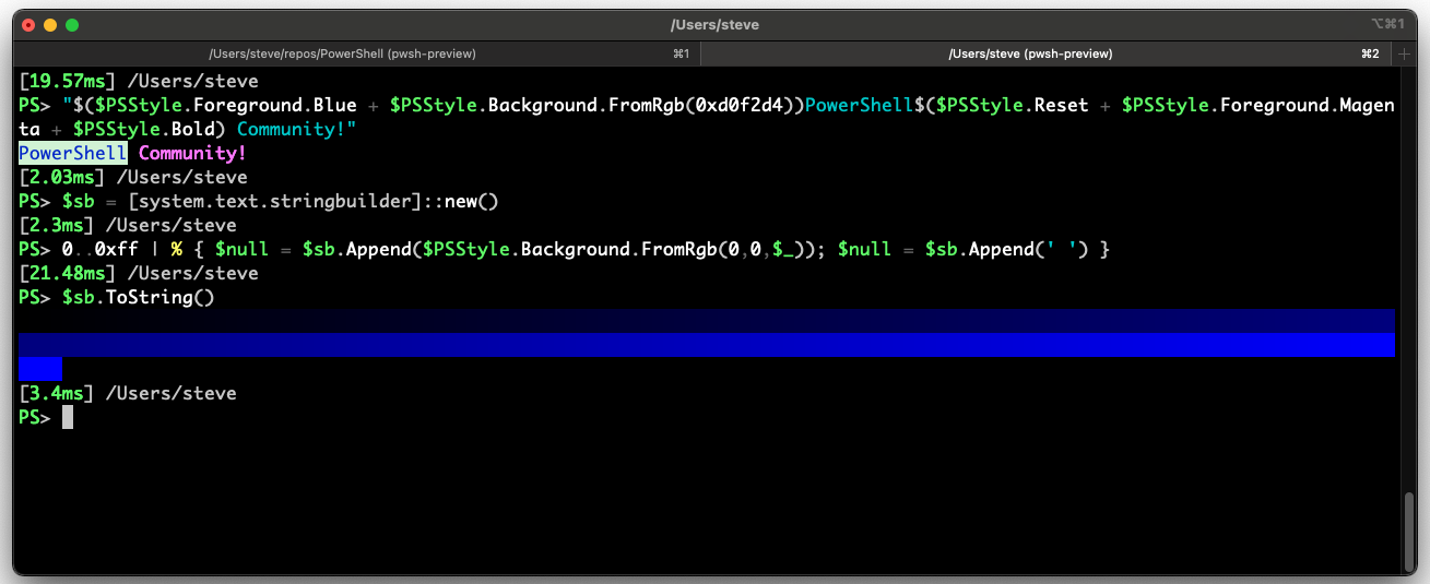 Microsoft、「PowerShell 7.2 Preview 2」を発表：ANSIレンダリングに対応 - ＠IT