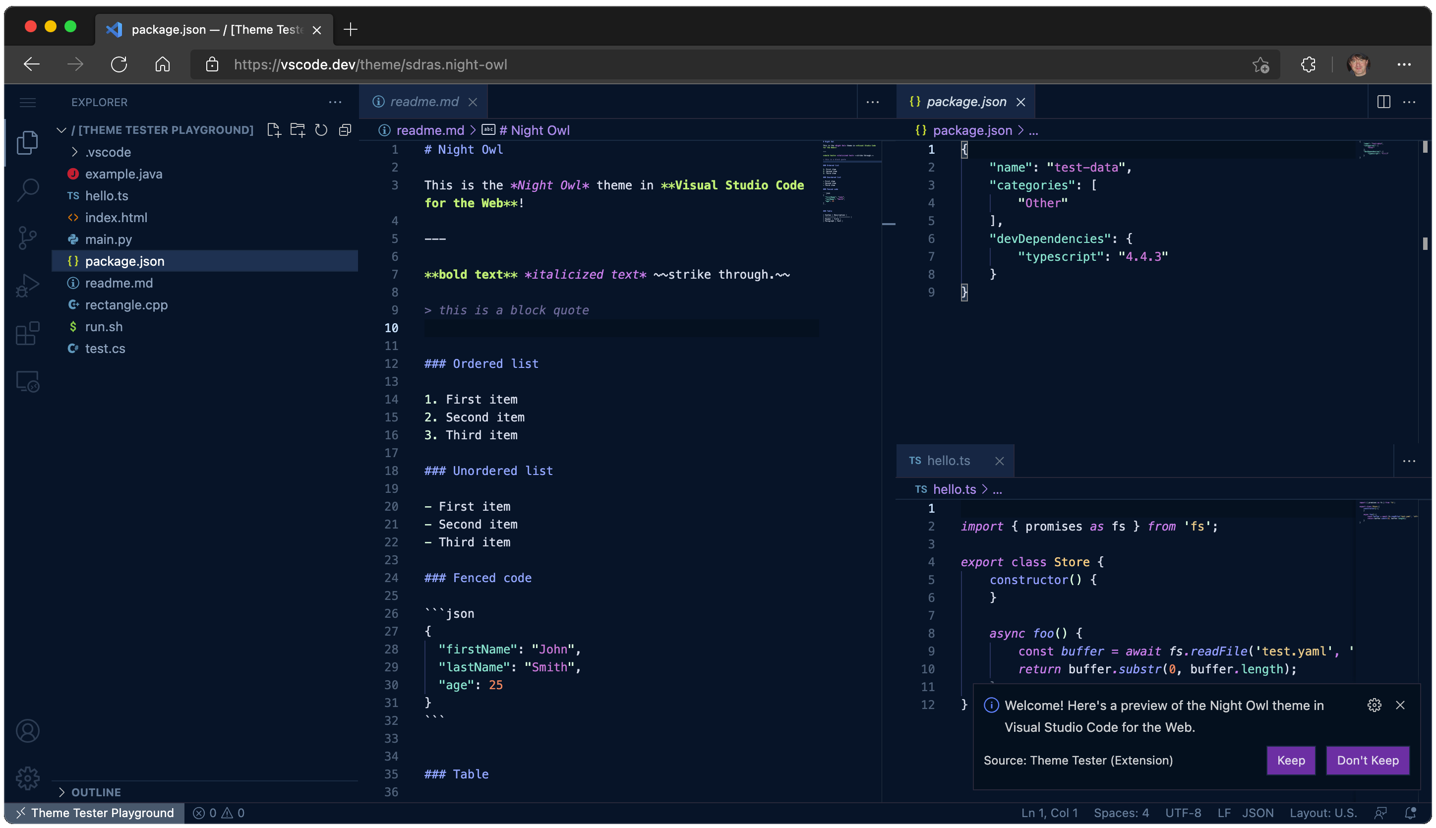 Microsoft、インストールが不要な「Visual Studio Code for the Web」のプレビュー版を公開：Webブラウザで ...