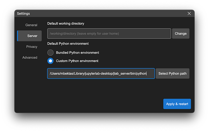 機械学習やデータ分析に使える「JupyterLab Desktop」の最新版が公開 Python環境の自動検出と切り替えが可能に：セッションと ...