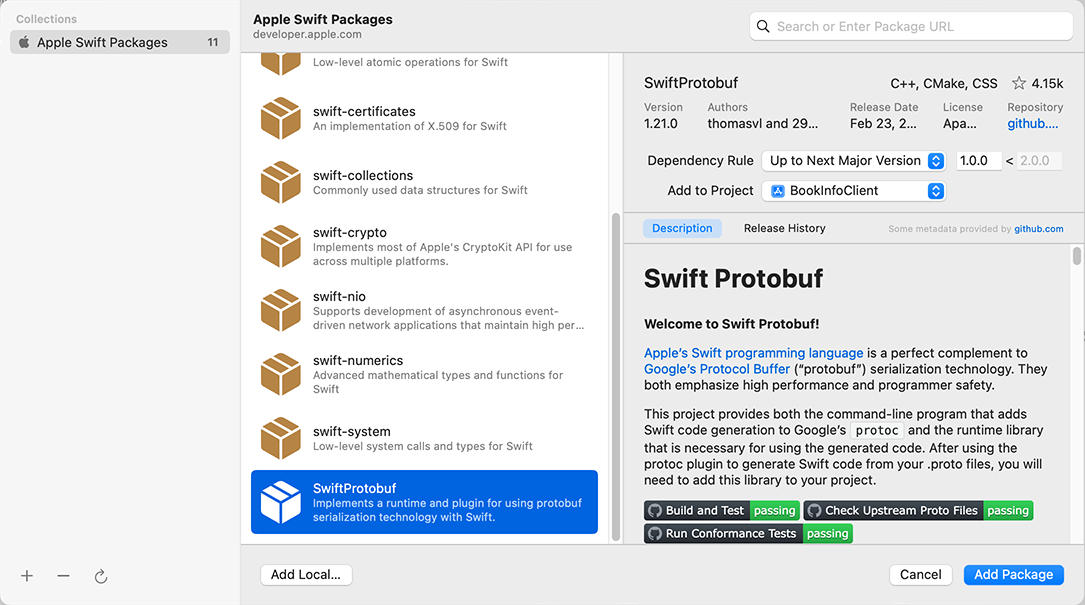 SwiftとiOSでgRPCクライアントを開発する――gRPCサービスの相互運用：スキマ時間にこっそり学ぶ「gRPC」入門（7） - ＠IT