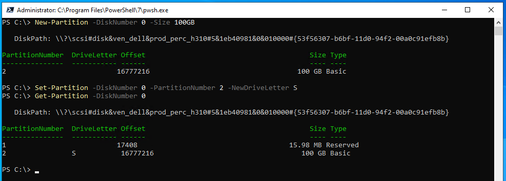 Set-Partition 】コマンドレット――ディスク上のパーティション設定を変更する：Windows PowerShell基本Tips ...