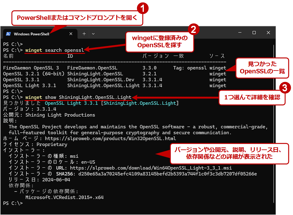 【Windows 10／11】WindowsにOpenSSL Ver.3をインストールして証明書を取り扱う：Tech TIPS - ＠IT