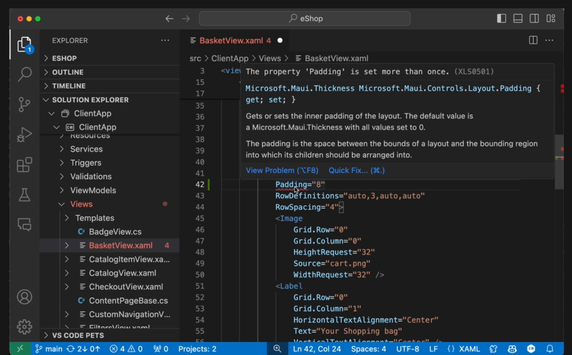 Microsoft、VS Codeの.NET MAUI拡張機能を更新 リアルタイムで変更反映するHot Reload機能など追加：XAMLファイル編集の利便性が向上 - ＠IT