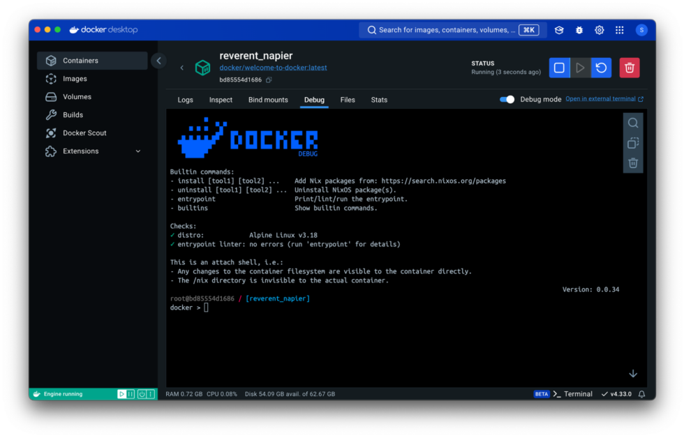 Docker DebugとDocker Buildチェックを正式リリース Docker Desktop 4.33公開：構成整合性チェックのユーザー体験も改善 - ＠IT
