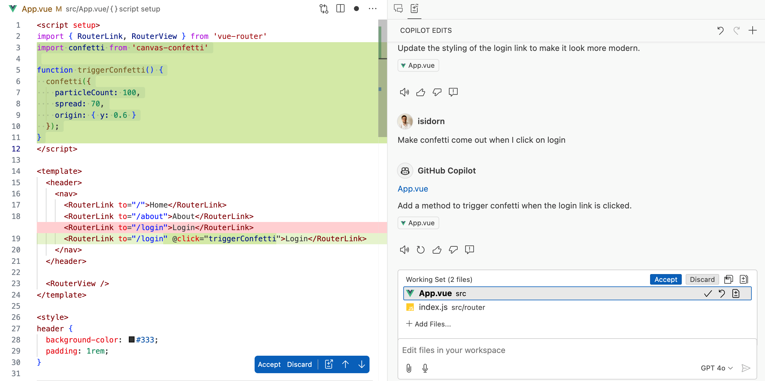 GitHub Copilotユーザーが利用可能になった「Visual Studio Code」の「Copilot Edits」機能とは？ 新UIでどう便利になるのか？：AIとペアプロ、音声で ...