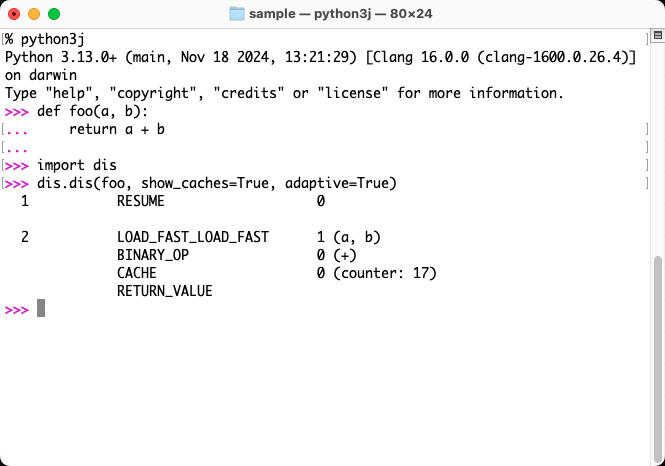 「Python 3.13」で追加されたJITコンパイラとは？：Python最新情報キャッチアップ - ＠IT