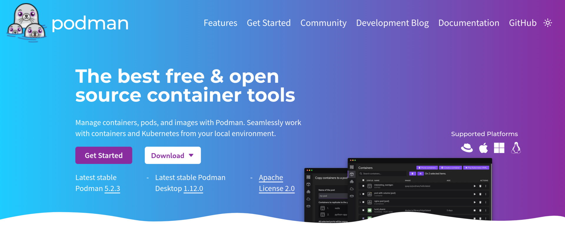 “脱Docker”として注目の「Podman」と無料の管理ツール「Podman Desktop」とは Dockerとの違いは？：次世代コンテナエンジン「Podman」「Podman ...