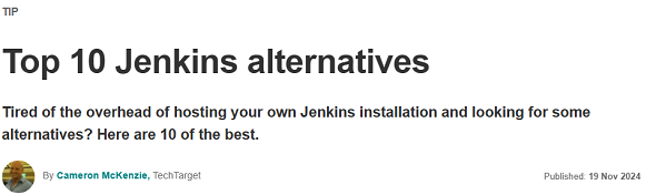 Jenkinsに代わるCI/CDツール トップ10：GitLab、Bamboo、GitHub Actionsなど紹介 - ＠IT
