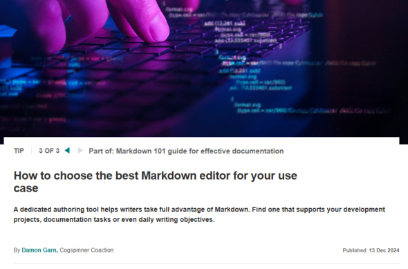 初心者もベテランも気になる、「検討すべきMarkdownエディタ9選」：利用画面のイメージとともに特徴を解説 - ＠IT