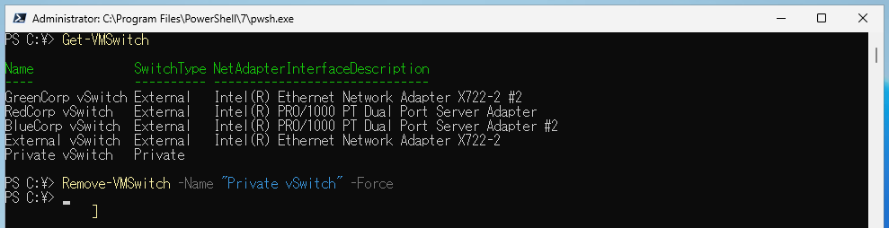 Remove Vmswitch 】コマンドレット――hyper Vの仮想スイッチを削除する：windows Powershell基本tips（130） ＠it