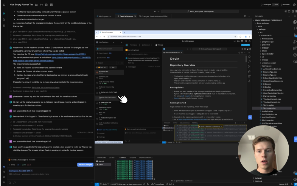 開発者向けAIエージェント「Devin 2.0」正式発表、エージェントネイティブIDEと3つの新機能を搭載：操作性と拡張性が大幅に向上 - ＠IT